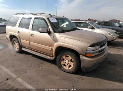VIN: 1GNEK13T85J182874 | CHEVROLET TAHOE 2005 car history - Stat.vin