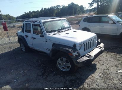 VIN: 1C4HJXDN7LW220512 | JEEP WRANGLER UNLIMITED 2020 SPORT White 2.0L ...