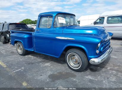 VIN: 3A570103230 | CHEVROLET 'S'TRUCK 1957 Blue free car history - Stat.vin