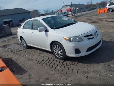 VIN: 2T1BU4EE4CC858901 | TOYOTA COROLLA 2012 LE White 1.8L I-4 DOHC ...
