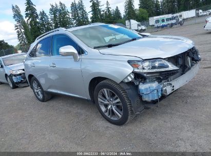 VIN: 2T2BK1BA9FC320670 | LEXUS RX 350 2015 car history - Stat.vin