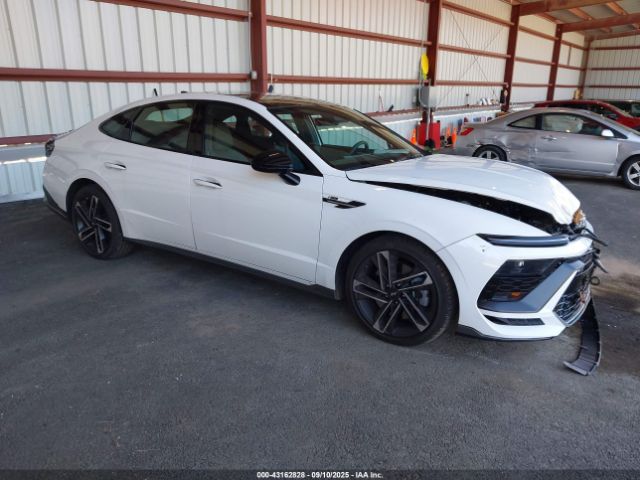 Sale history of 2025 HYUNDAI SONATA, VIN: KMHL54JCXSA483083 IAAI