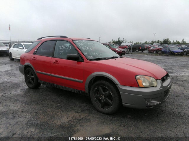 JF1GG68514G818143, 2004 Subaru Impreza Outback Sport vehicle history