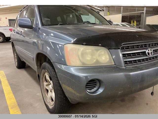 2003 TOYOTA HIGHLANDER SPORT UTILITY VEHICLE | JTEHF21A730116042