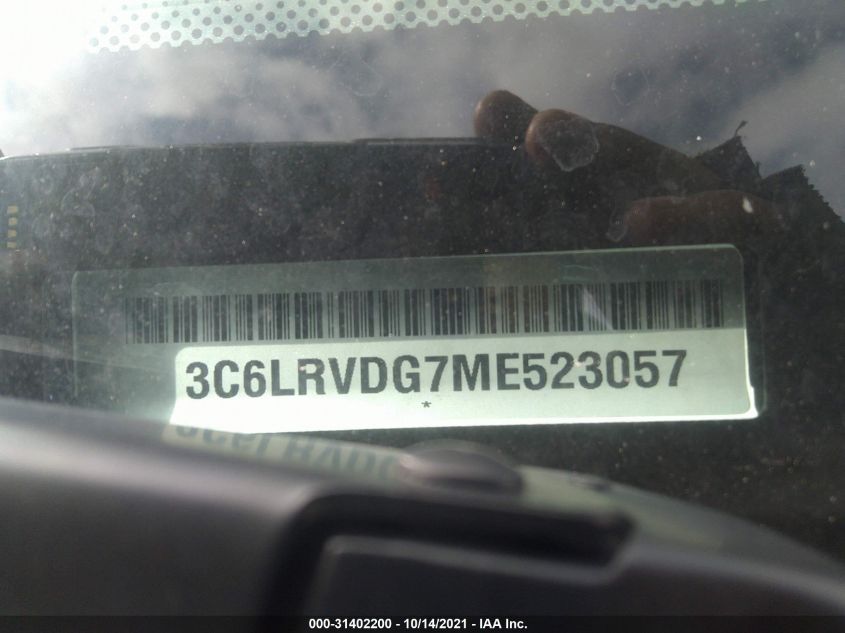 2021 RAM PROMASTER | VIN: 3C6LRVDG7ME523057 | America Motors