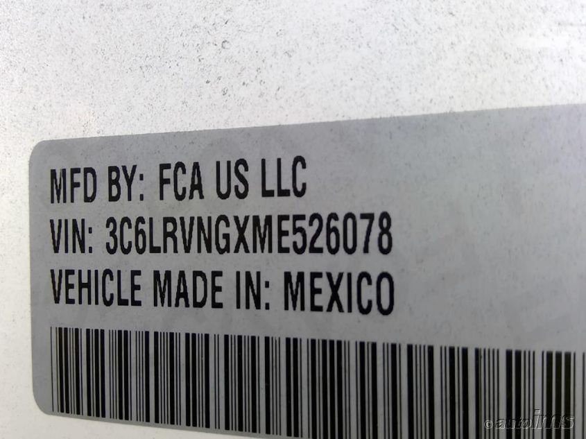 2021 RAM PROMASTER | VIN: 3C6LRVNGXME526078 | America Motors