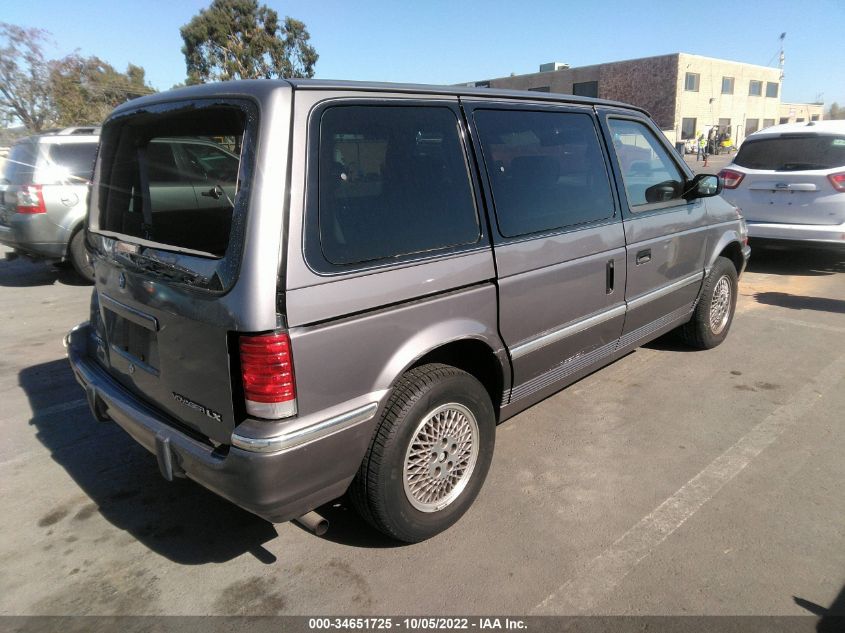 1992 PLYMOUTH VOYAGER | VAN