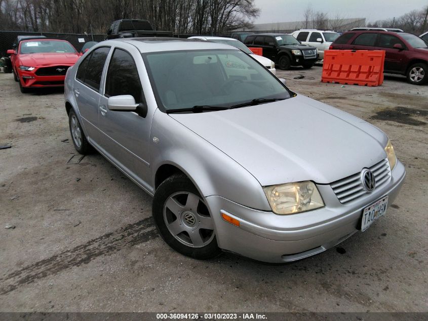 2001 VOLKSWAGEN JETTA SEDAN | 3VWSK69M41M222192