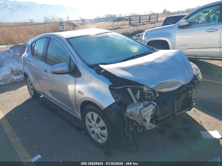 VIN: JTDKDTB34C1510601 | TOYOTA PRIUS C 2012 car history - Stat.vin