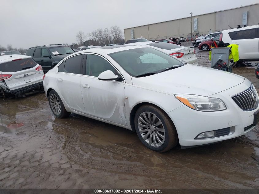 VIN: W04GP5EC5B1013845 | BUICK REGAL 2011 car history - Stat.vin
