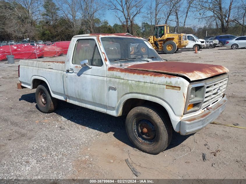 VIN: 1FTCF10Y6DNA51258 | FORD F100 1983 car history - Stat.vin