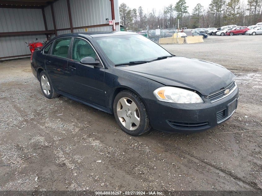 VIN: 2G1WV58K481347810 | CHEVROLET IMPALA 2008 LT Blue 3.5L V-6 VVT ...