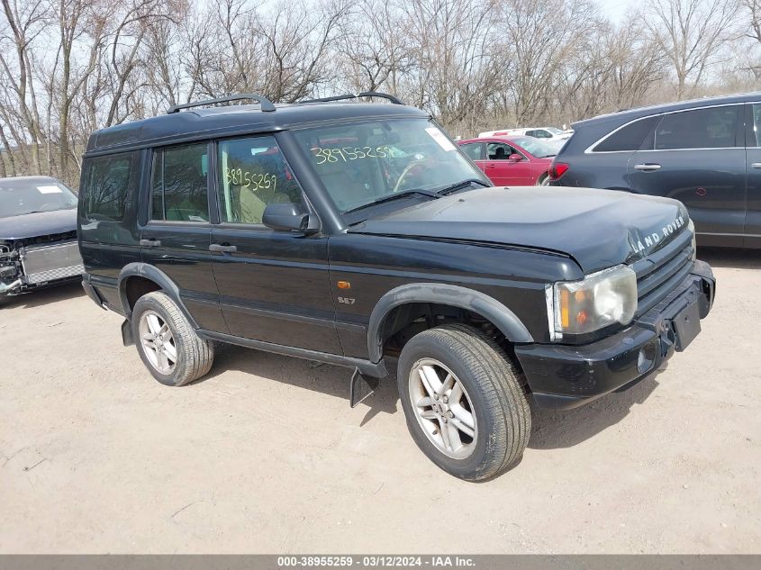 VIN: SALTW16413A794798 | LAND ROVER DISCOVERY 2003 car history - Stat.vin