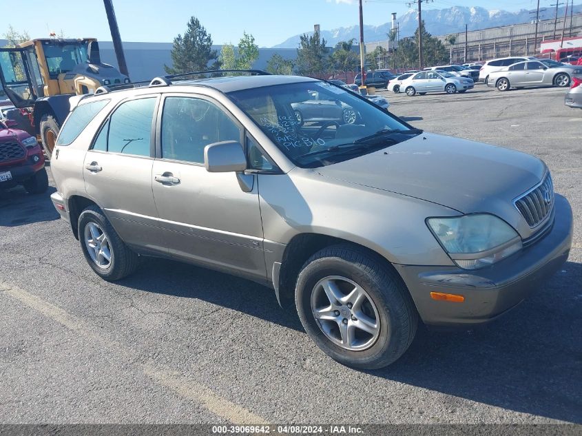 VIN: JTJHF10U130305230 | LEXUS RX 300 2003 BASE (A4) 3.0L V-6 DOHC, VVT ...