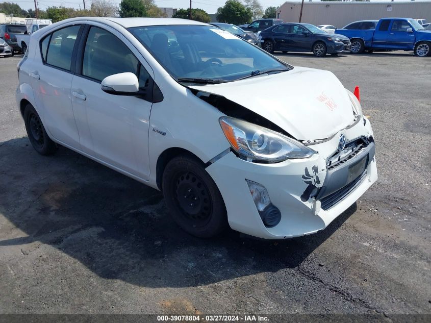 VIN: JTDKDTB39F1587324 | TOYOTA PRIUS C 2015 car history - Stat.vin