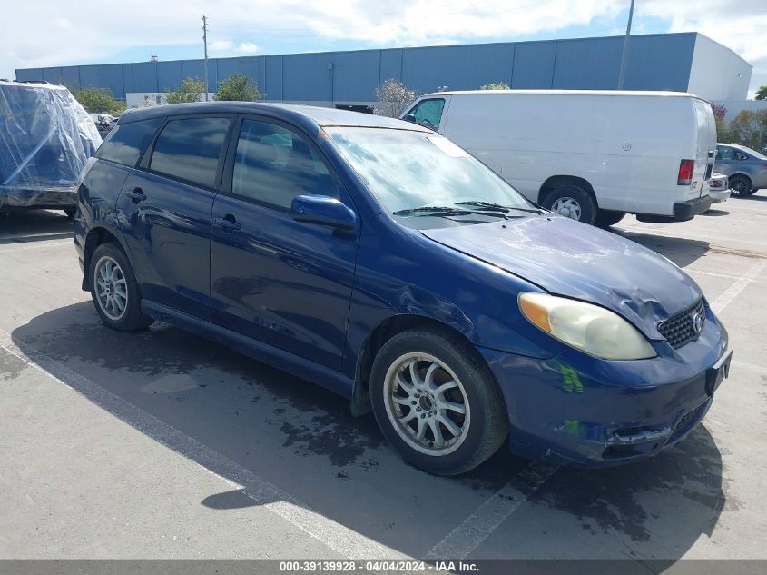 VIN: 2T1KR32E34C198593 | TOYOTA MATRIX 2004 car history - Stat.vin