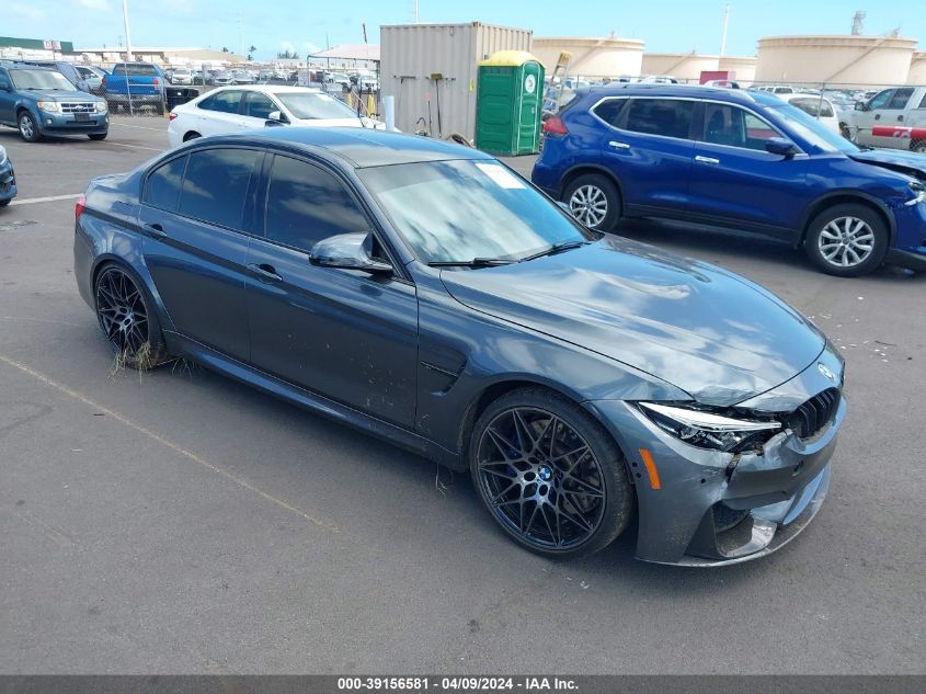 VIN: WBS8M9C54J5K99122 | BMW M3 2018 CS Gray 3.0L I-6 DI, DOHC, VVT ...