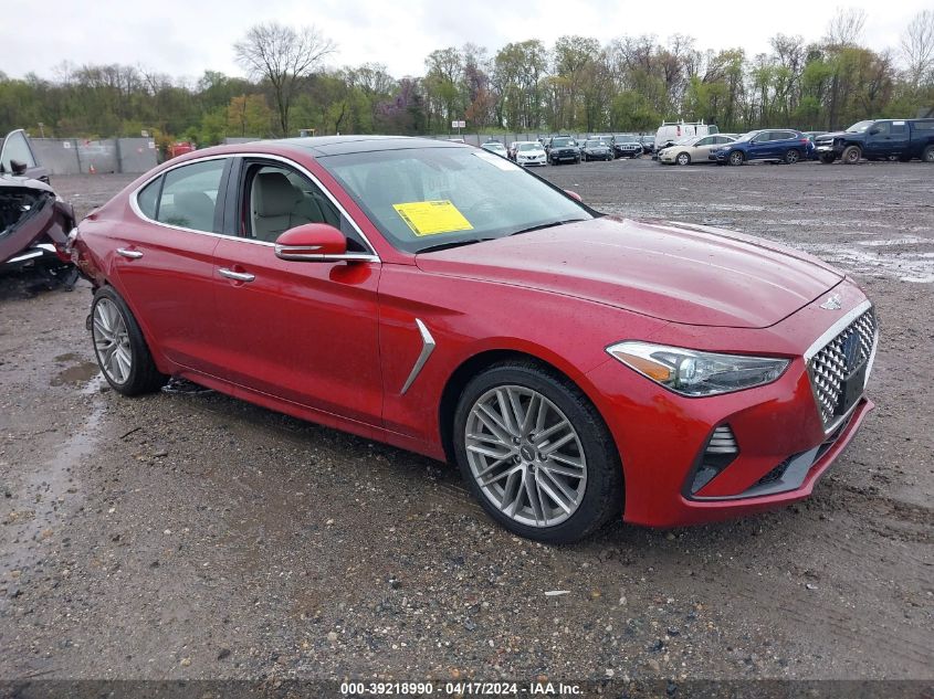 VIN: KMTG34LA3MU067001 | GENESIS G70 2021 car history - Stat.vin