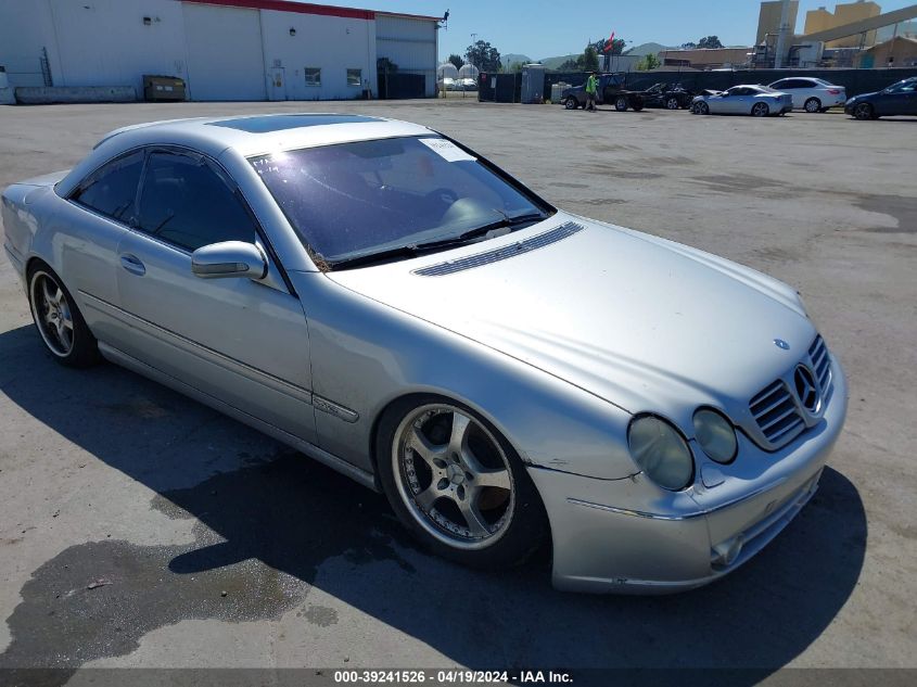 VIN: WDBPJ75J1YA006142 | MERCEDES-BENZ CL 500 2000 car history - Stat.vin