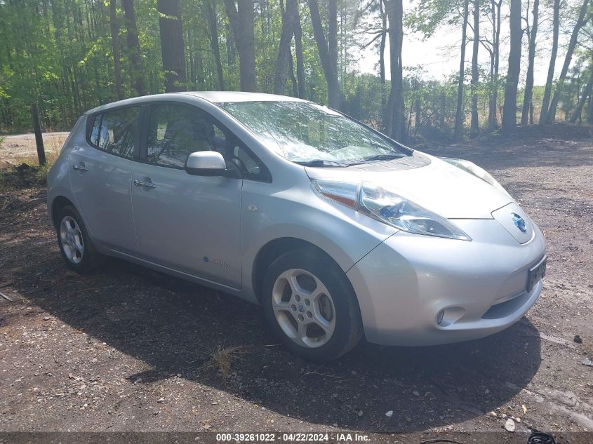 VIN: JN1AZ0CP4CT018378 | NISSAN LEAF 2012 SL Silver UU U NU free car ...