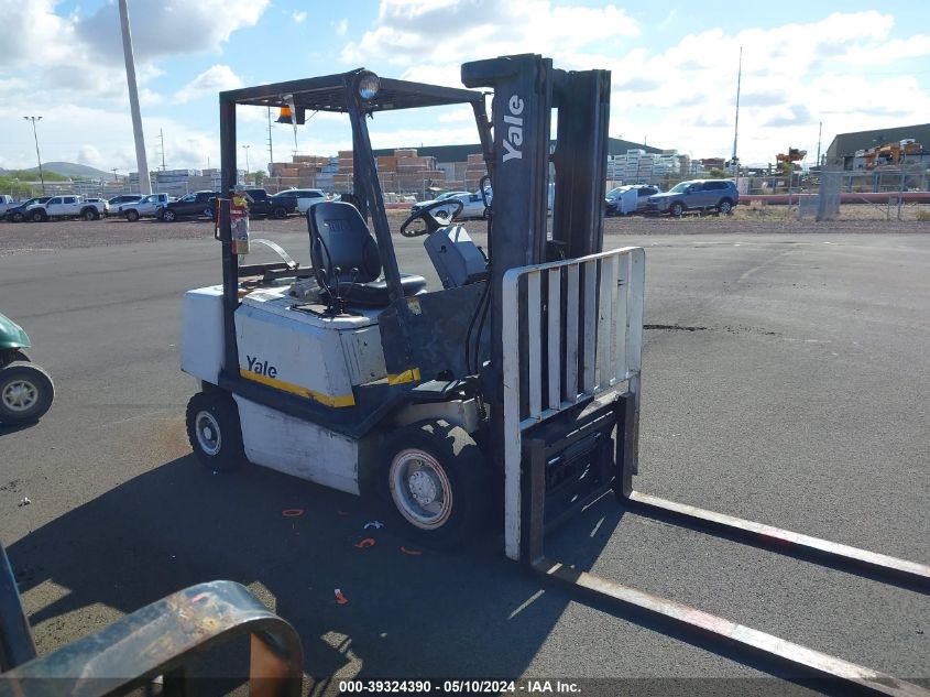 VIN: 00000000000050747 | EQUIPMENT YALE INDUST GLP050RG 2000 car ...