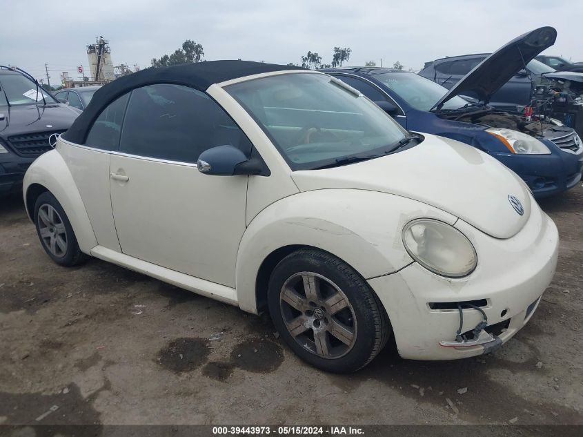 VIN: 3VWPF31Y66M312040 | VOLKSWAGEN NEW BEETLE 2006 2.5 Yellow 2.5L I-5 ...