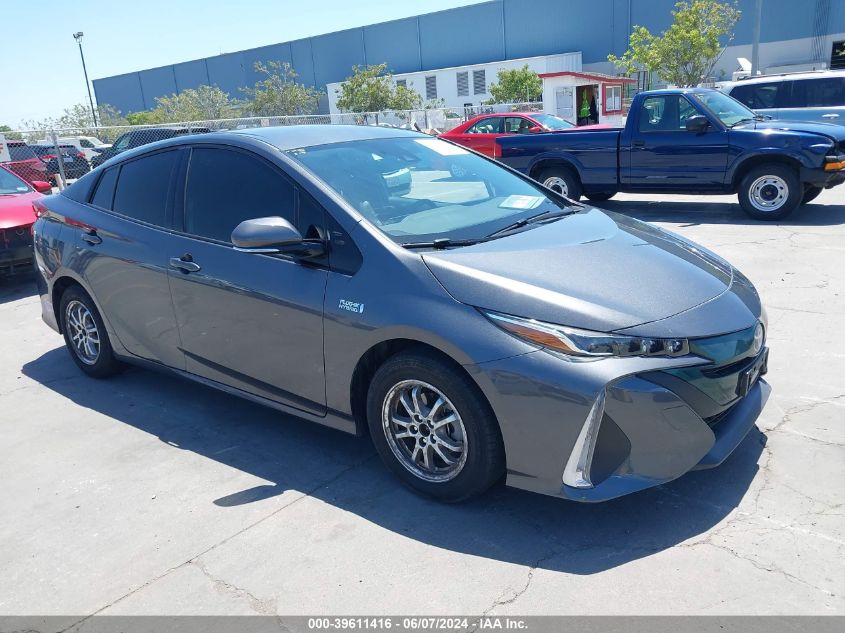 VIN: JTDKARFP4K3117760 | TOYOTA PRIUS PRIME 2019 PREMIUM Gray 1.8L I-4 ...