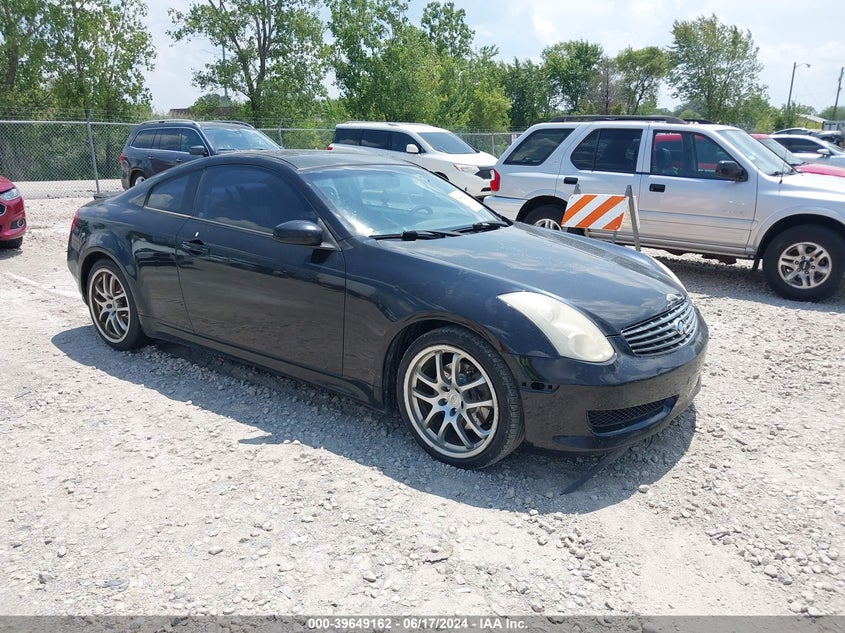 VIN: JNKCV54E86M715299 | INFINITI G35 2006 Black 3.5L V6 FI DOHC 24V F ...