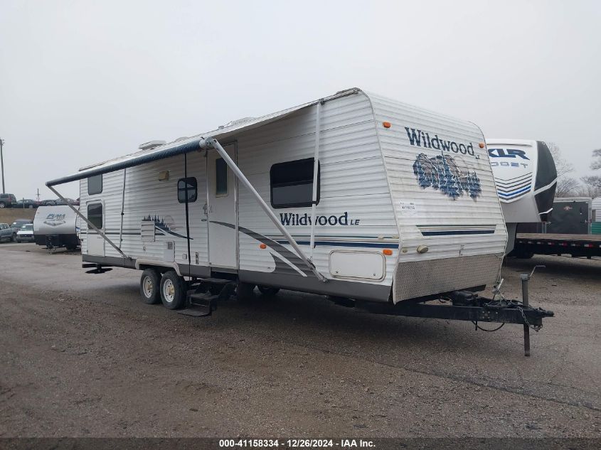 2006 OTHER FOREST RIVER WILDWOOD LE TRAVEL TRAILER