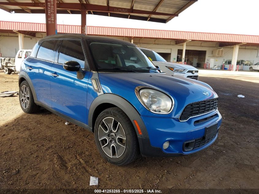 2012 MINI MINI COOPER S COUNTRYMAN SPORT UTILITY VEHICLE | WMWZC3C54CWL84001