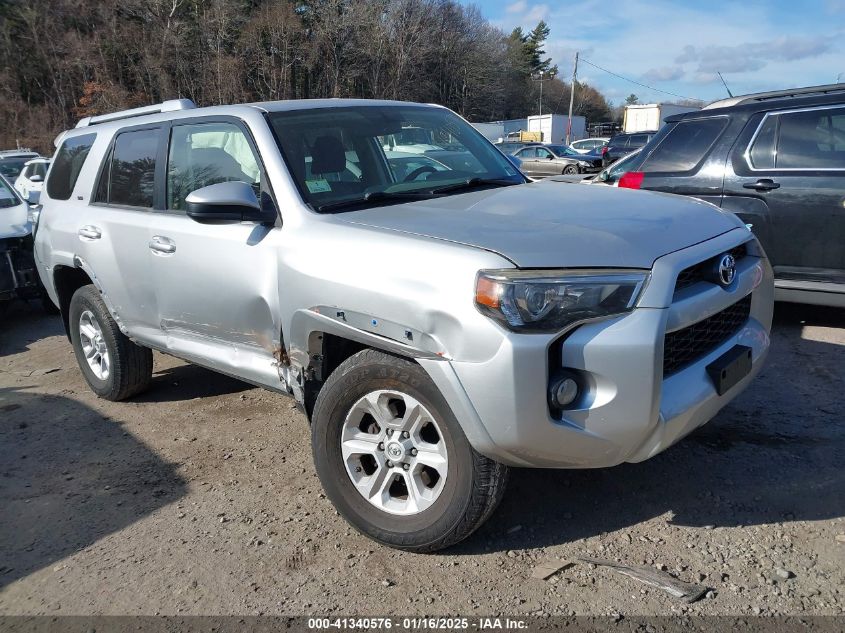 2016 TOYOTA 4RUNNER | SR5