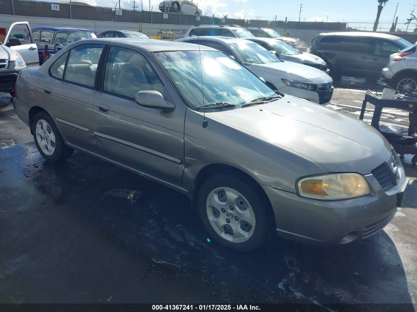 2004 NISSAN SENTRA SEDAN | 3N1CB51D64L855268