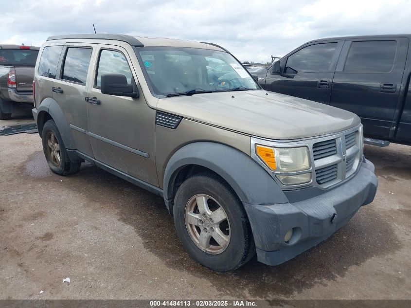 2007 DODGE NITRO SXT | 1D8GT28K57W586291