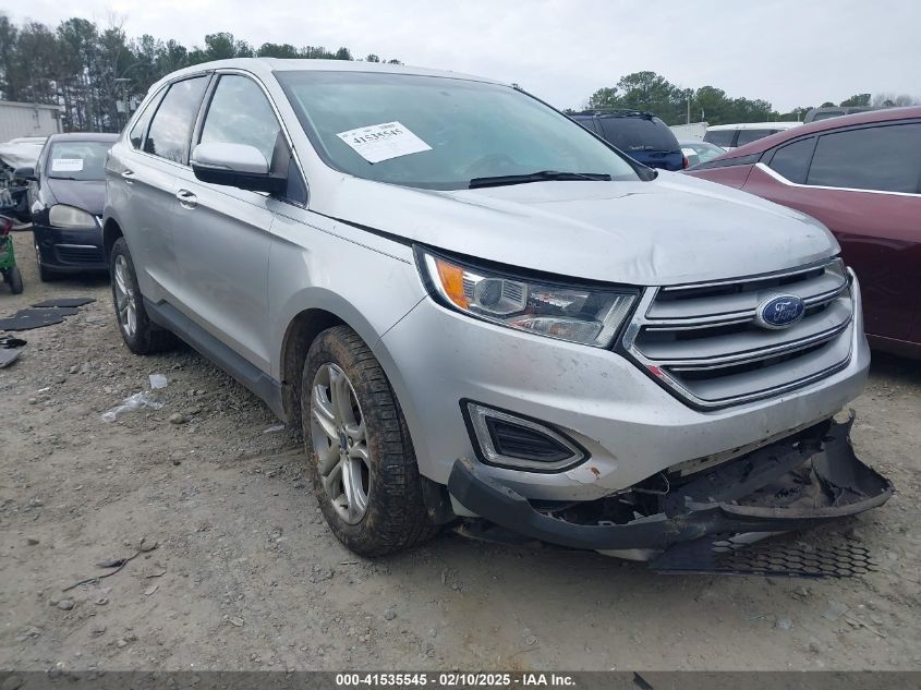 2015 FORD EDGE TITANIUM | 2FMTK4K87FBB34749