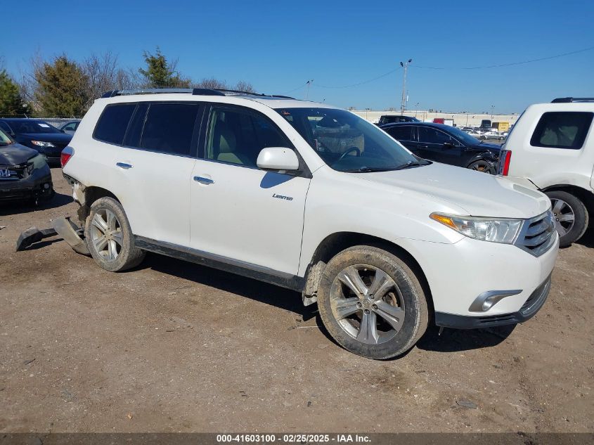 2012 TOYOTA HIGHLANDER | LIMITED V6