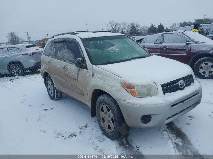 2004 TOYOTA RAV 4 RAV4 | JTEHD20V546000038