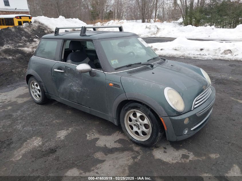 2005 MINI COOPER HATCHBACK | WMWRC33415TC57690
