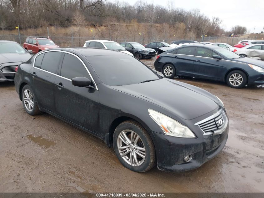 VIN: JN1CV6AR9DM758306 | INFINITI G37X 2013 car history - Stat.vin