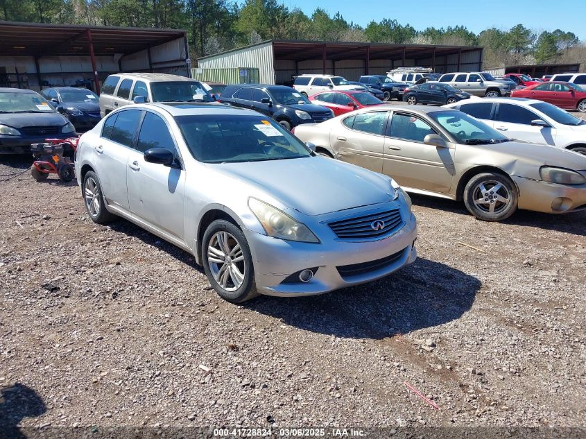 VIN: JN1CV6ARXBM353939 | INFINITI G37X 2011 car history - Stat.vin