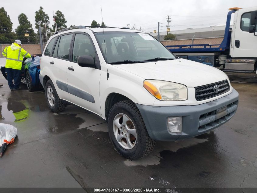2001 TOYOTA RAV 4 RAV4 | JTEGH20V710033752