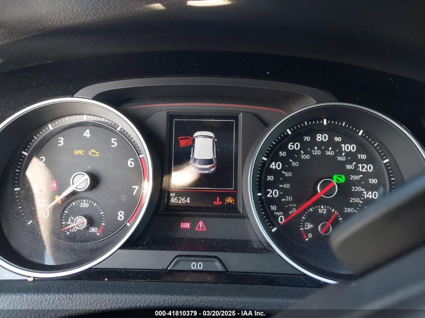 2021 VOLKSWAGEN GOLF GTI 2.0L I-4 DI, DOHC, V , VIN: 3VW6T7AU6MM007269