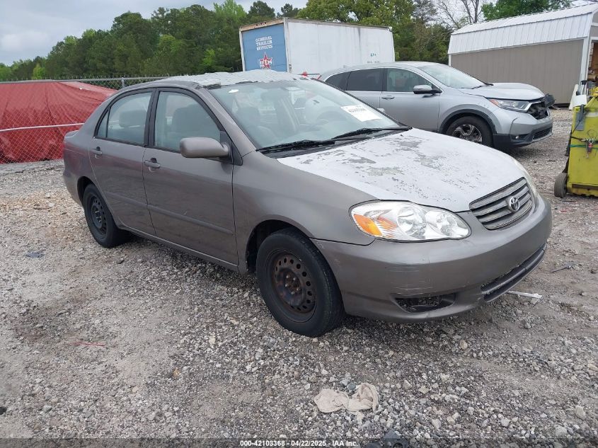 2003 TOYOTA COROLLA SEDAN | 1NXBR32EX3Z037333