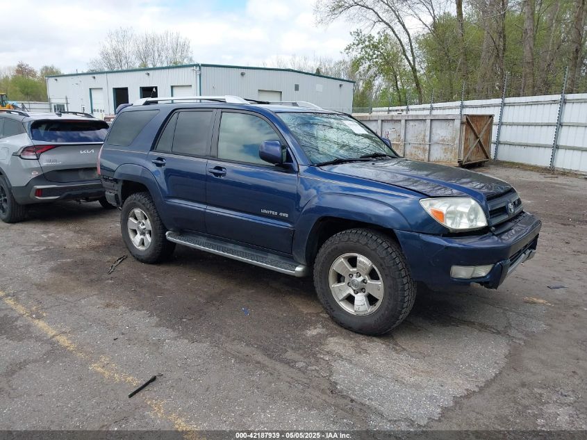 2004 TOYOTA 4RUNNER LIMITED V8 | JTEBT17R748013471
