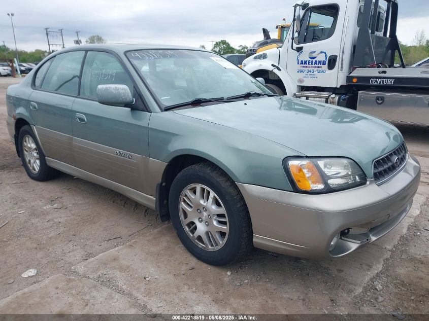 2004 SUBARU OUTBACK SEDAN | 4S3BE686247202096