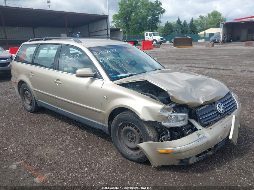 2002 VOLKSWAGEN PASSAT | WAGON