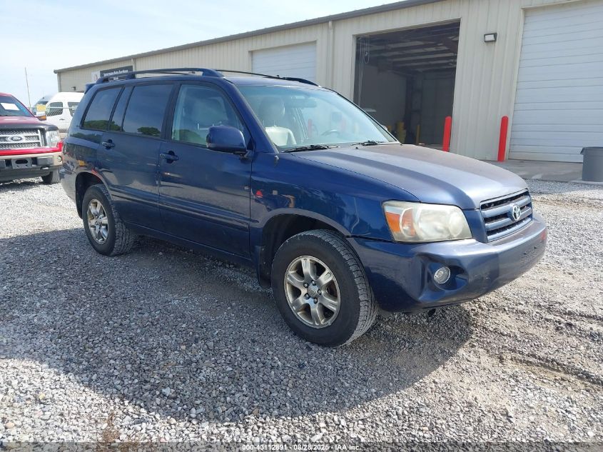 2007 TOYOTA HIGHLANDER | V6