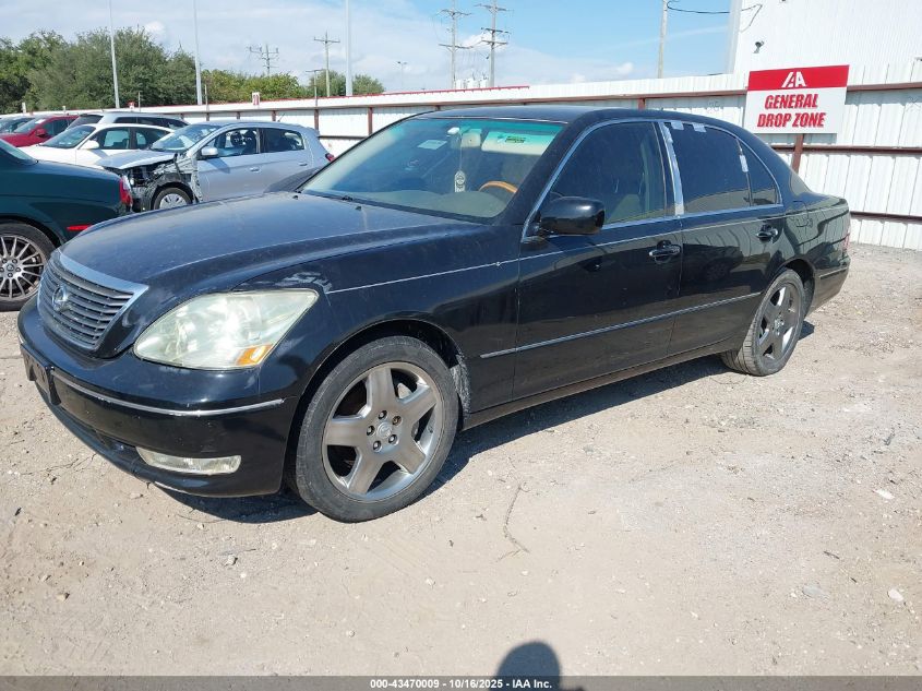 Buy Lexus Ls 430 2005 JTHBN36F950175487 from USA Auctions