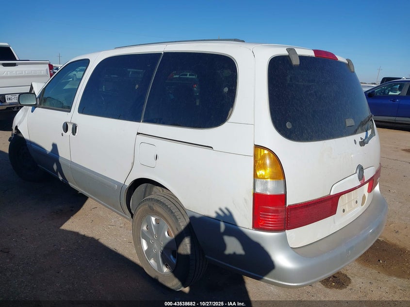 2002 MERCURY VILLAGER | VAN