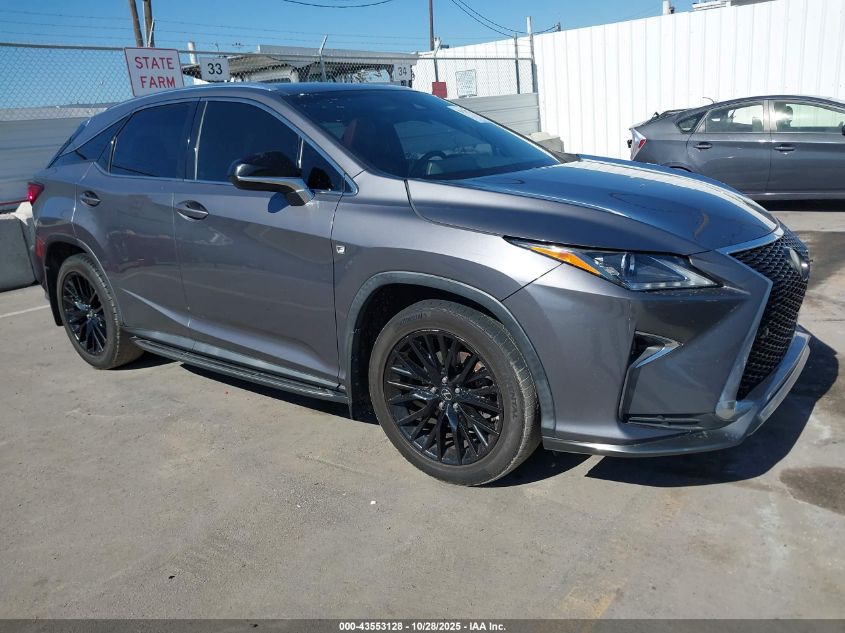 Buy Lexus Rx 350 2016 2T2BZMCA7GC041893 from USA Auctions