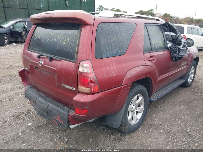 2005 TOYOTA 4RUNNER | SPORT UTILITY VEHICLE